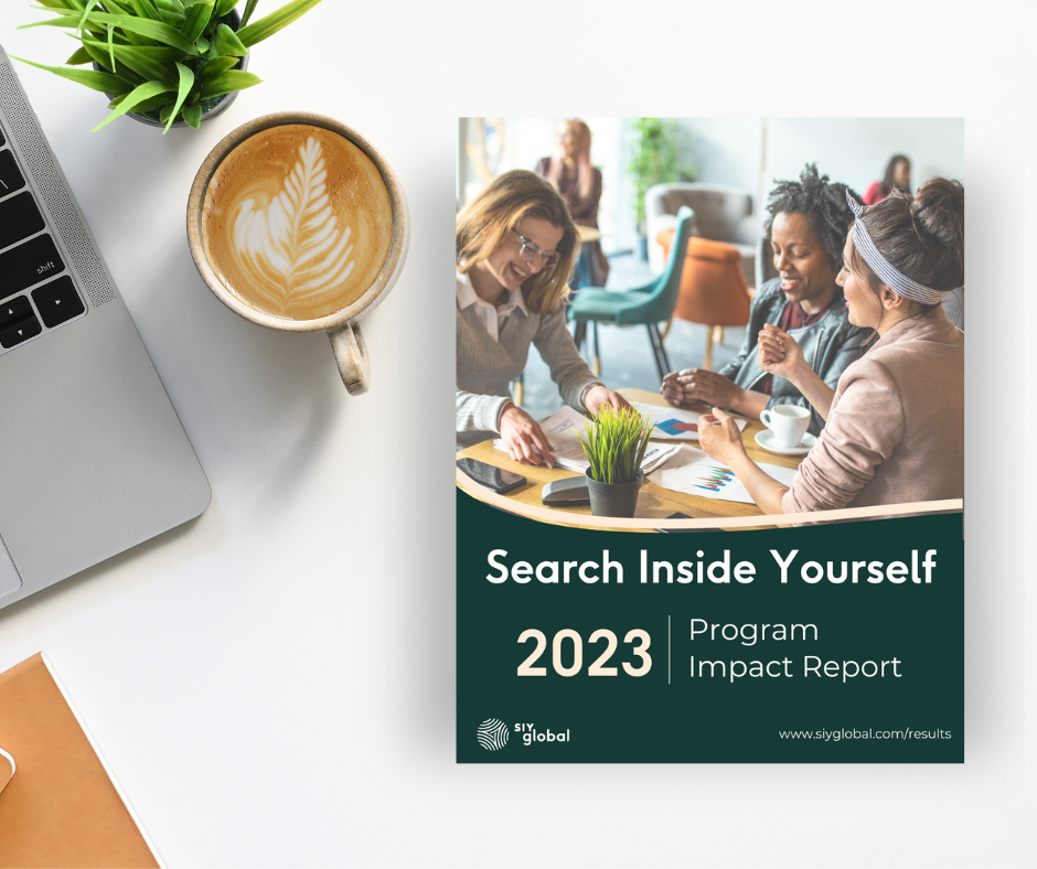 Search Inside Yourself Program Results Report with data from 10,000+